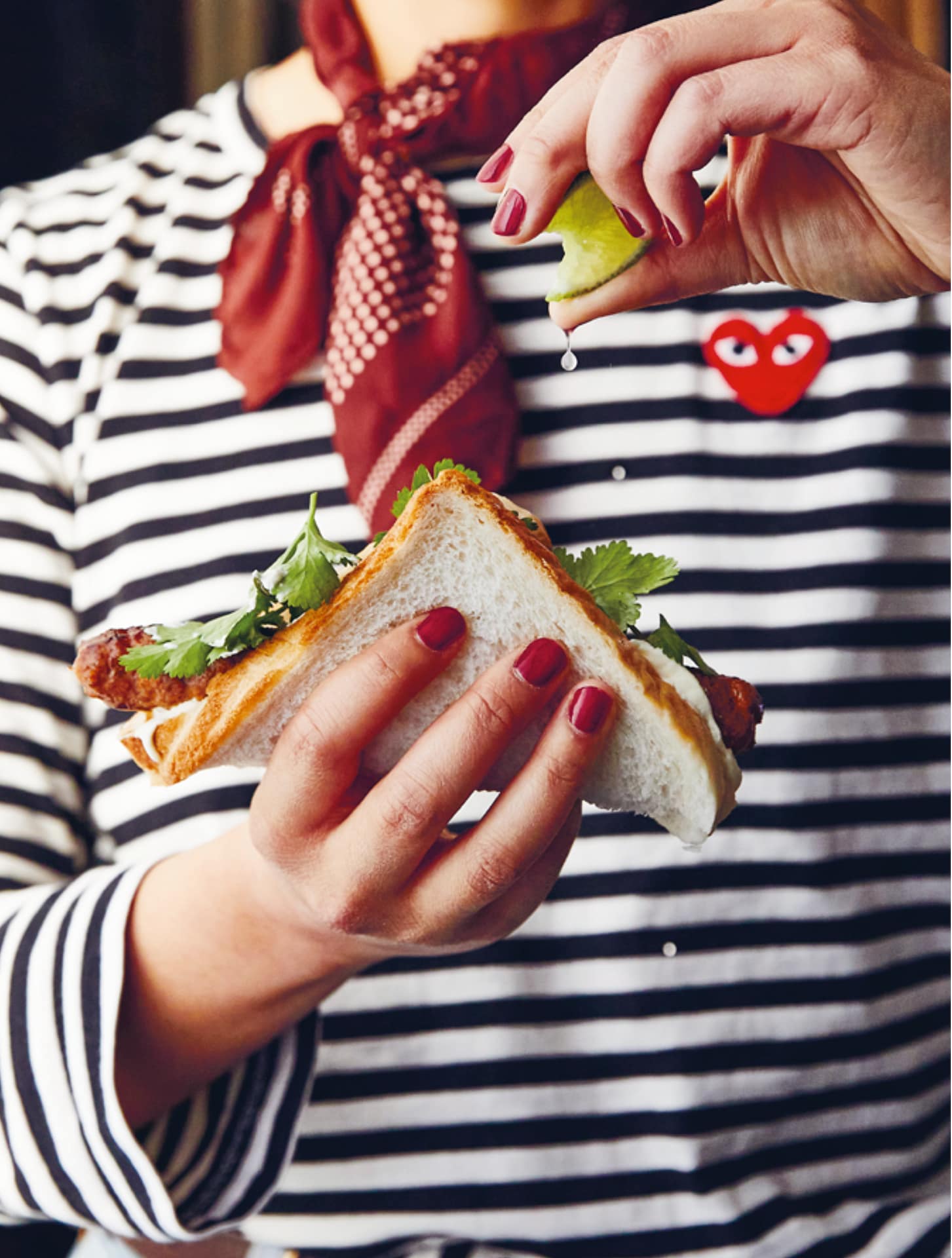 Sichuan sausage sanga – Salute The Pig